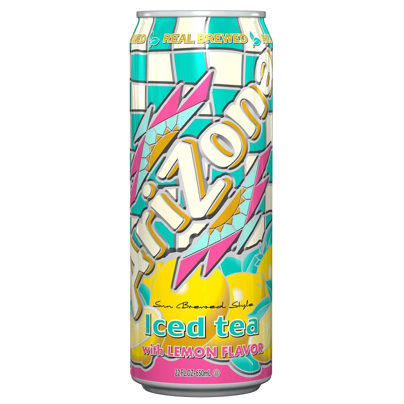 Arizona Iced Tea with Lemon Flavor 22oz – Taste it! Market