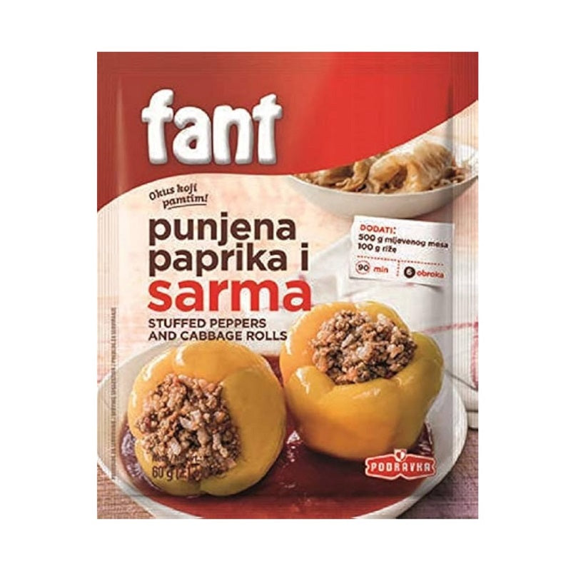 Podravka Fant Seasoning Mix for Stuffed Peppers and Cabbage Rolls ...