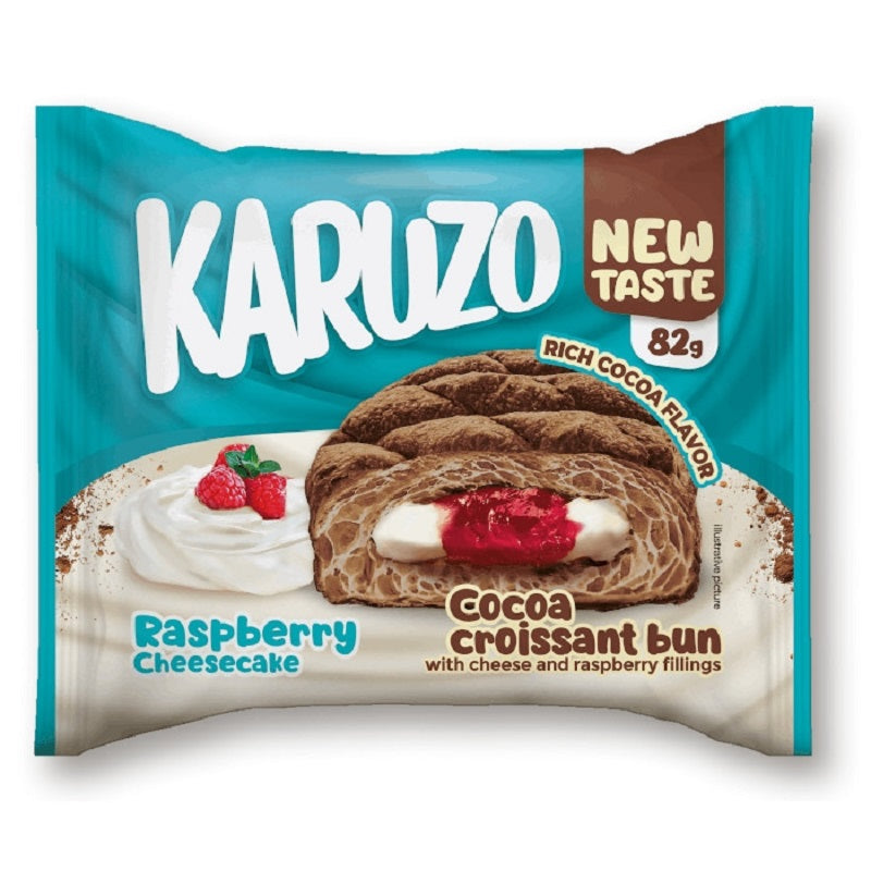 Karuzo Raspberry Cheesecake Croissant Bun – Taste it! Market