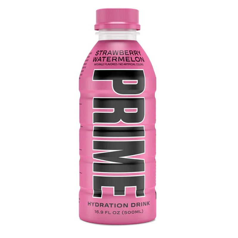Prime Strawberry Watermelon Hydration Sports Drink 16.9oz – Taste it ...