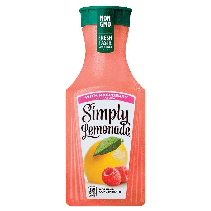 Simply Lemonade All Natural Drink with Raspberry 52oz – Taste it! Market