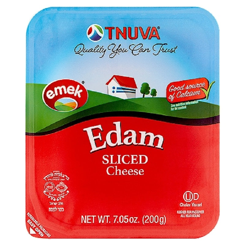 Tnuva Emek Edam Sliced Cheese 200g – Taste it! Market