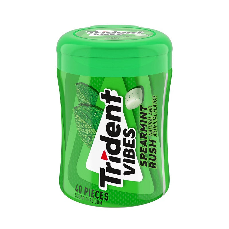 Trident Vibes Spearmint Rush Sugar Free Gum 40pc – Taste it! Market