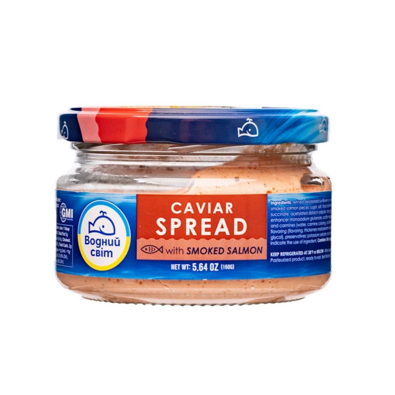 Vodniy Svit Caviar Spread with Smoked Salmon – Taste it! Market