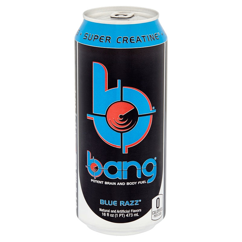 Bang Blue Razz Energy Drink 16oz – Taste it! Market