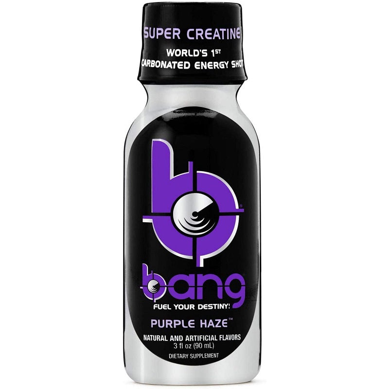 Bang Purple Haze Carbonated Energy Shot 3oz – Taste it! Market