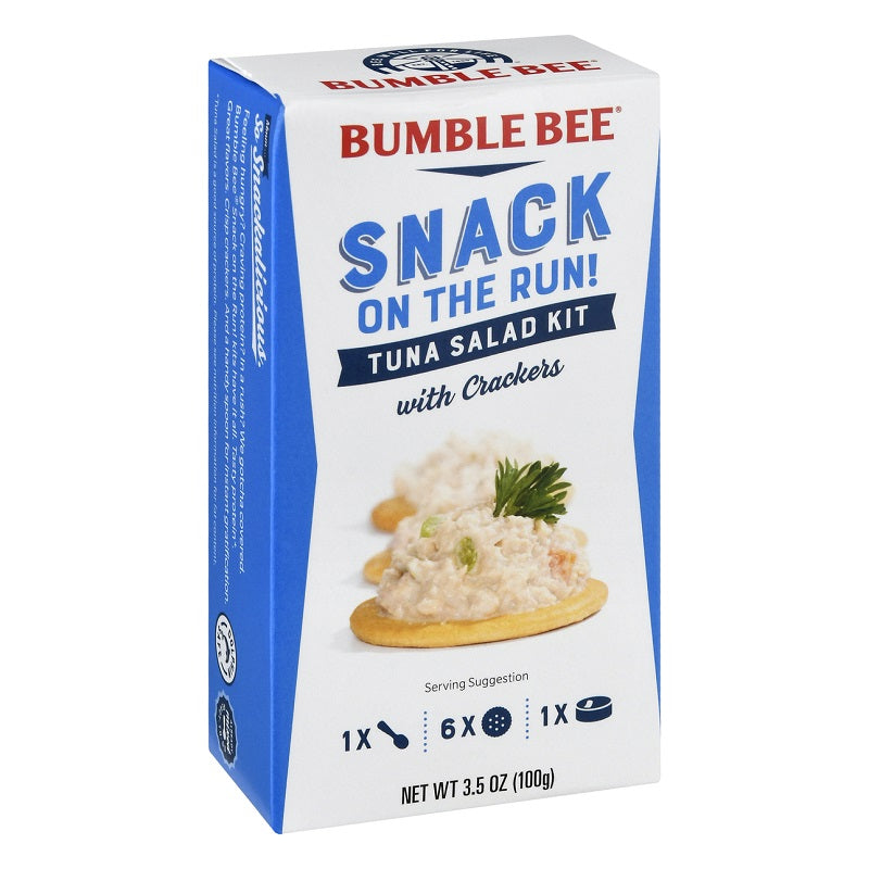 Bumble Bee Snack on the Run! Tuna Salad with Crackers Kit 3.5oz – Taste ...