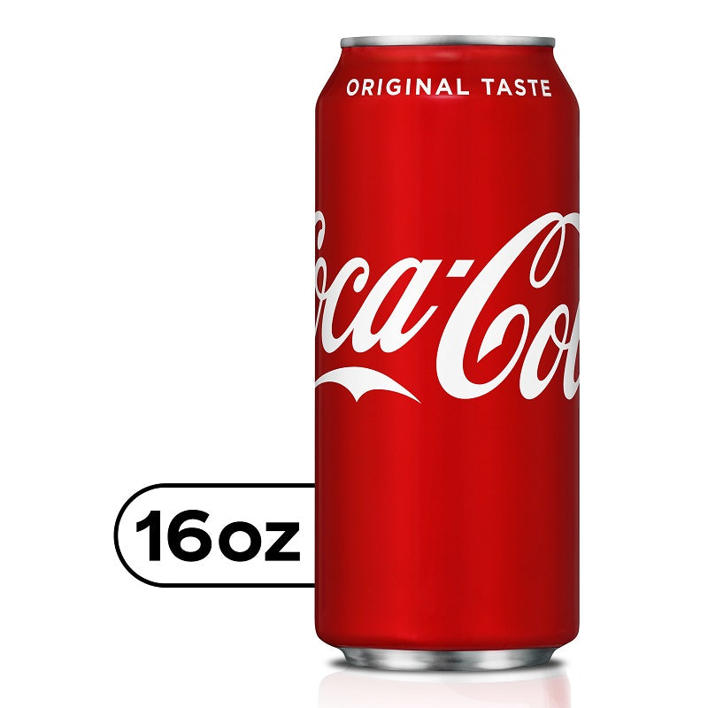 Coca-Cola Original Can 16oz – Taste it! Market