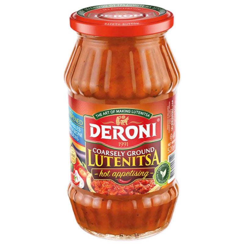 Deroni Coarsely Ground Hot Appetising Lutenitsa – Taste it! Market
