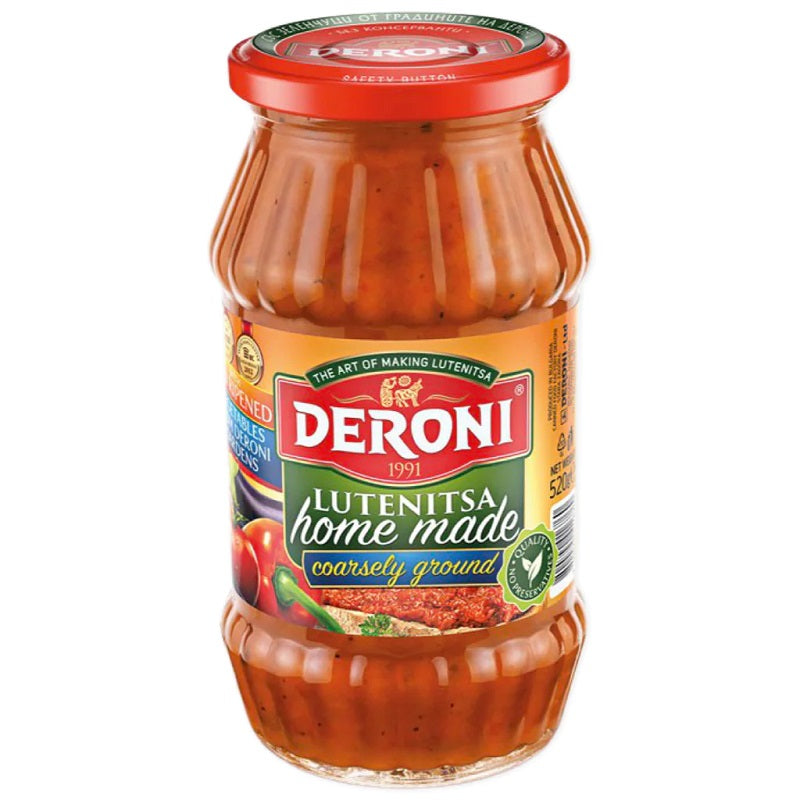 Deroni Lutenitsa Home Made Coarsely Ground 520g – Taste it! Market