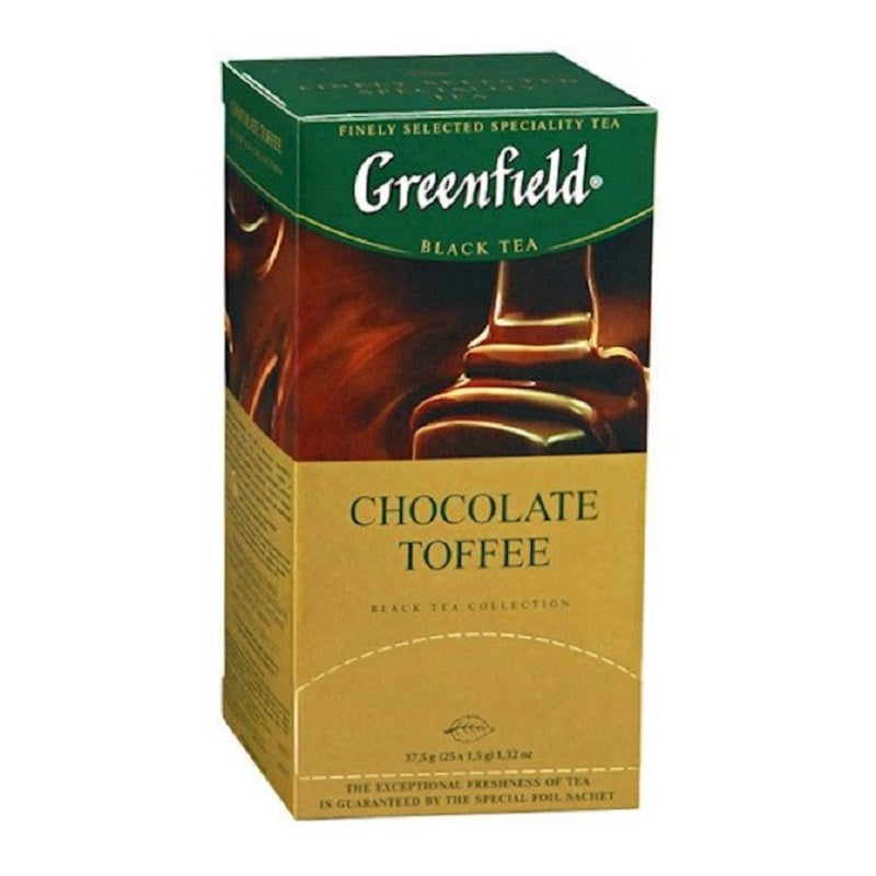 Greenfield Chocolate Toffee Black Tea – Taste it! Market
