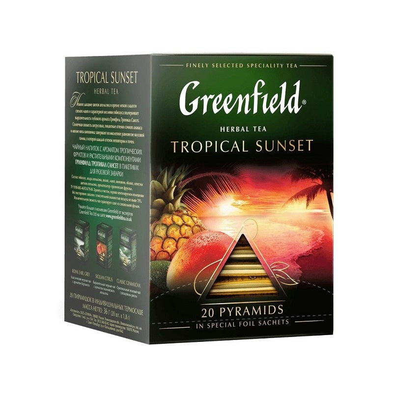 Greenfield Tropical Sunset Tea – Taste it! Market