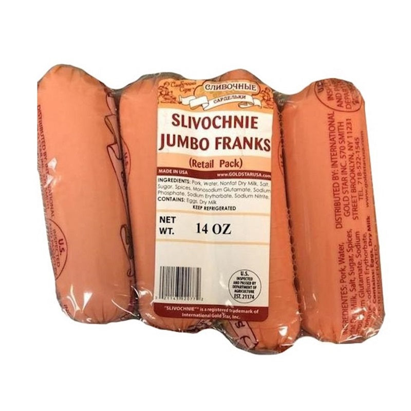 GS Jumbo Franks Slivochnie – Taste it! Market
