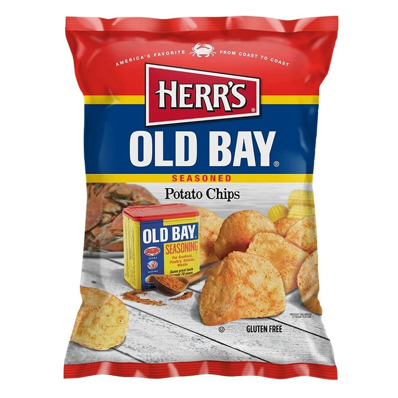 Herr's Old Bay Seasoned Potato Chips 7.75oz – Taste it! Market