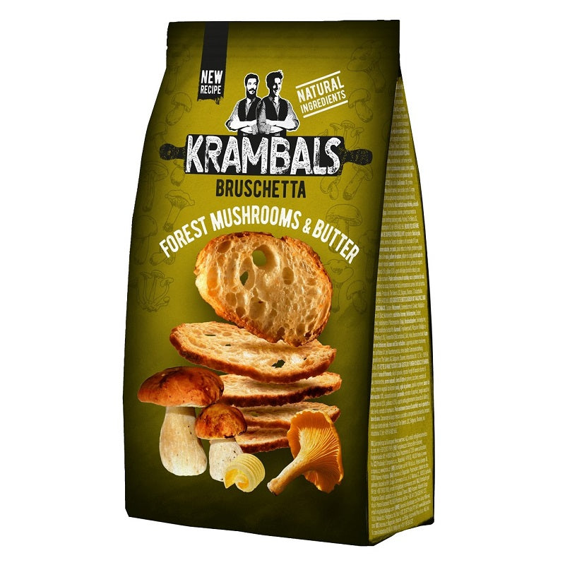 Krambals Bruschetta Forest Mushrooms & Butter – Taste it! Market