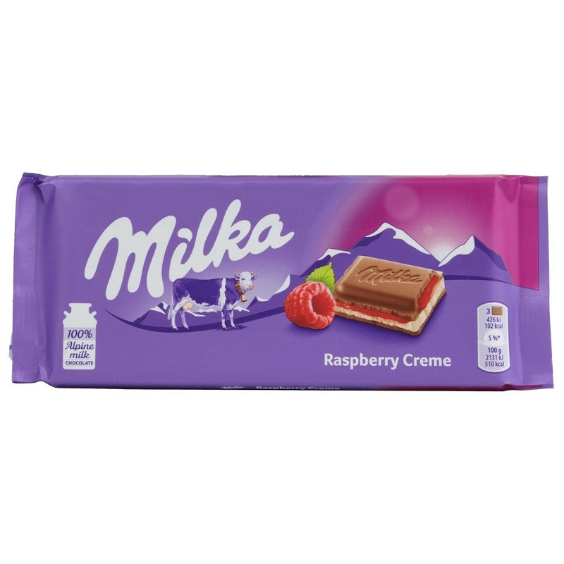 Milka Raspberry Creme Chocolate – Taste it! Market
