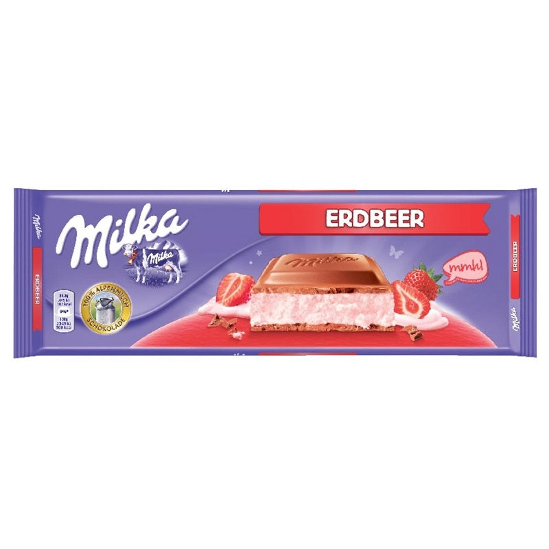 Milka Strawberry Chocolate Bar 300g – Taste it! Market