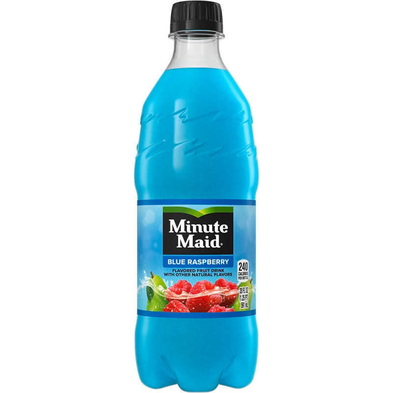 Minute Maid Blue Raspberry Fruit Drink 20oz – Taste it! Market