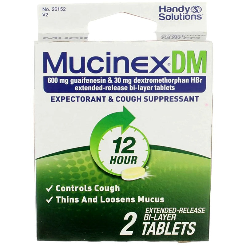 Mucinex DM Expectorant and Cough Suppressant Tablets 2ct – Taste it! Market