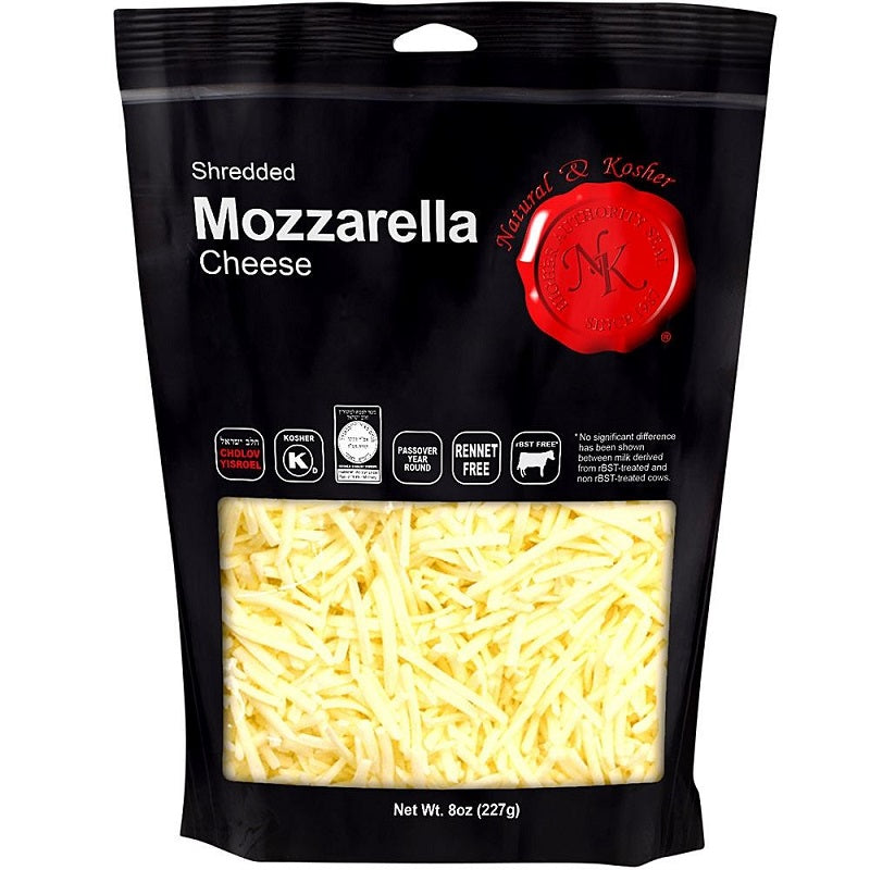 Natural & Kosher Shredded Mozzarella Cheese 8oz – Taste it! Market