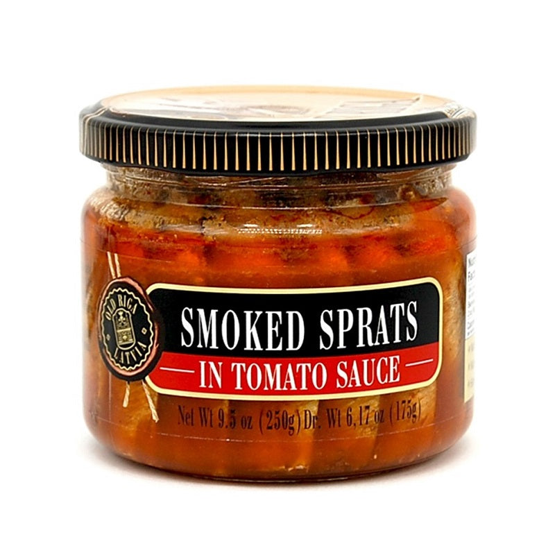 Old Riga Smoked Sprats in Tomato Sauce – Taste it! Market