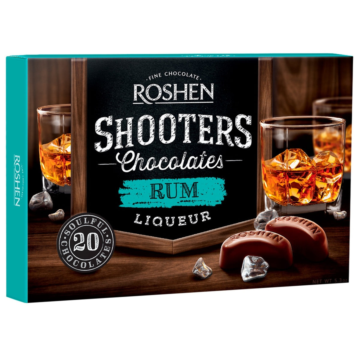 Roshen Shooters Chocolates Rum – Taste it! Market