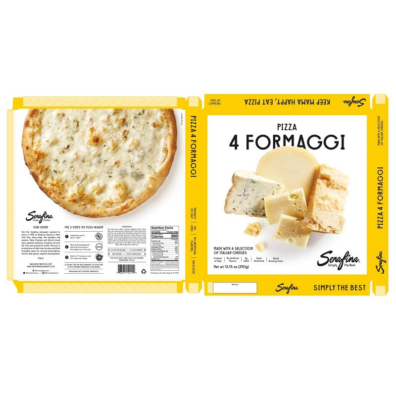 Serafina 4 Cheese Pizza – Taste it! Market