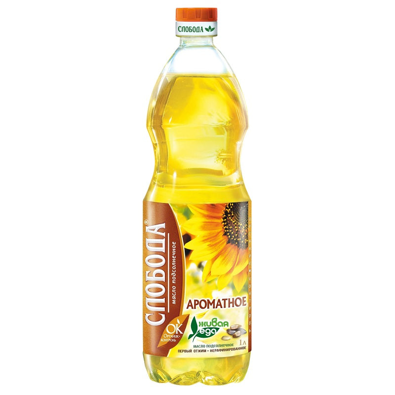 Sloboda Non Refined Sunflower Oil 1L – Taste it! Market