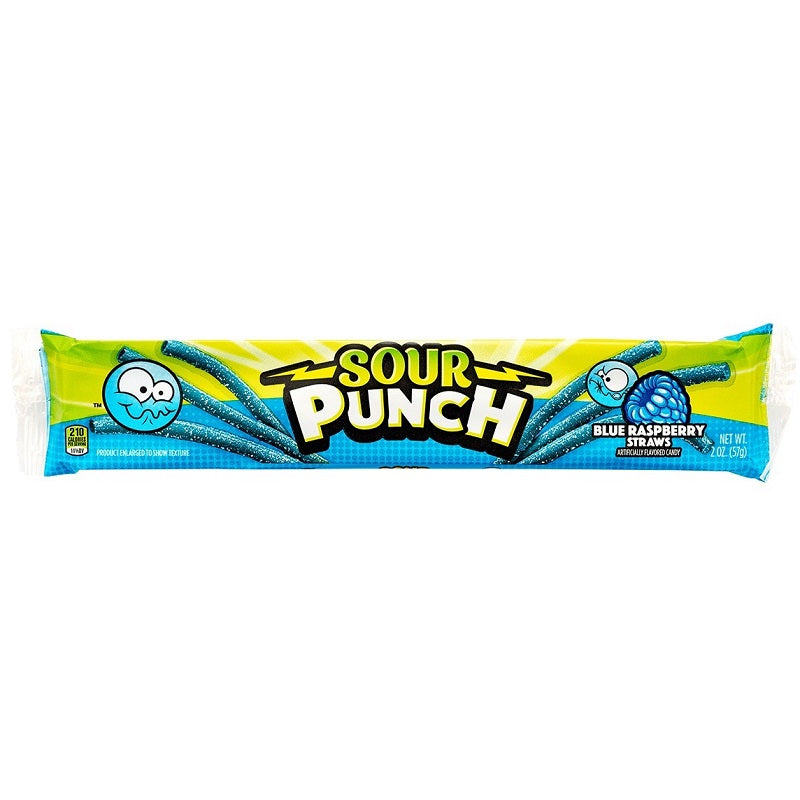 Sour Punch Blue Raspberry Straws 2oz – Taste it! Market