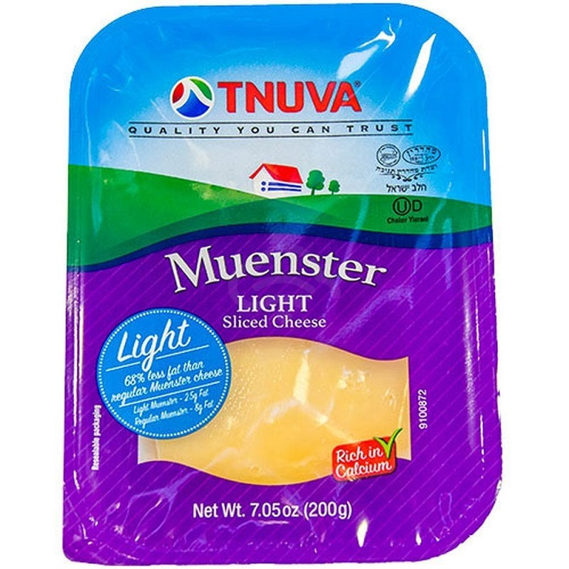 Tnuva Muenster Light Sliced Cheese – Taste it! Market
