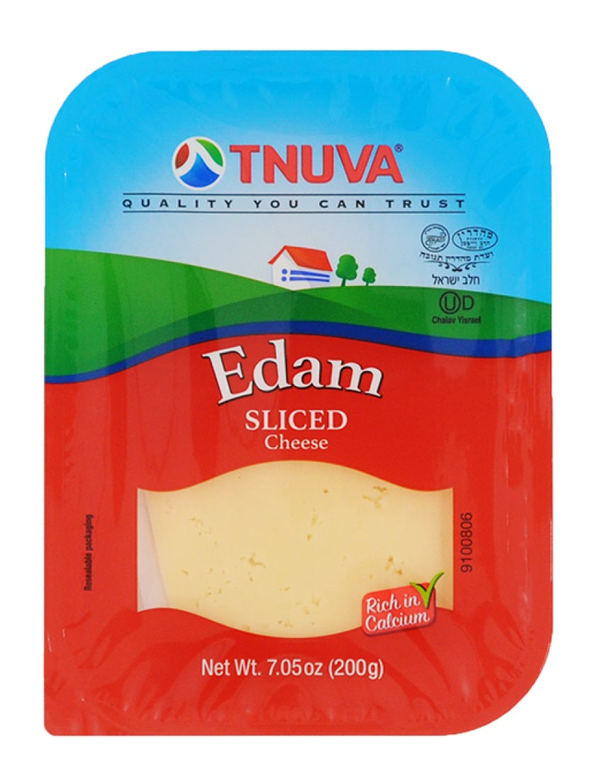 Tnuva Edam Sliced Cheese Deli Cheese – Taste it! Market