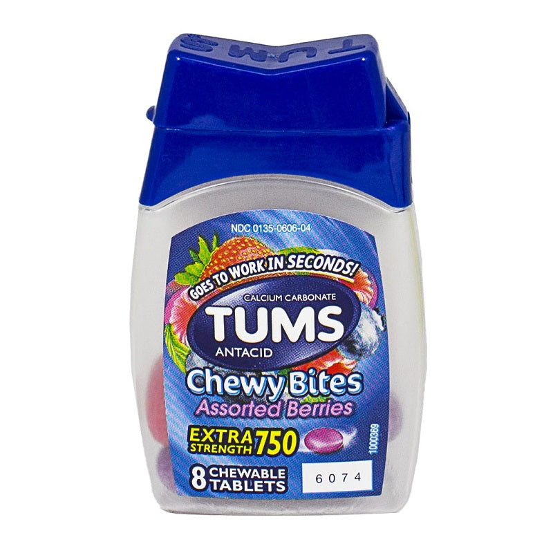 Tums Chewy Bites Extra Strength Chewable Antacid Tablets 8ct – Taste it ...