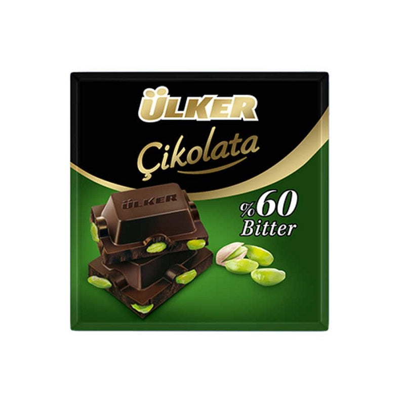 Ulker Bitter Chocolate with Pistachios – Taste it! Market