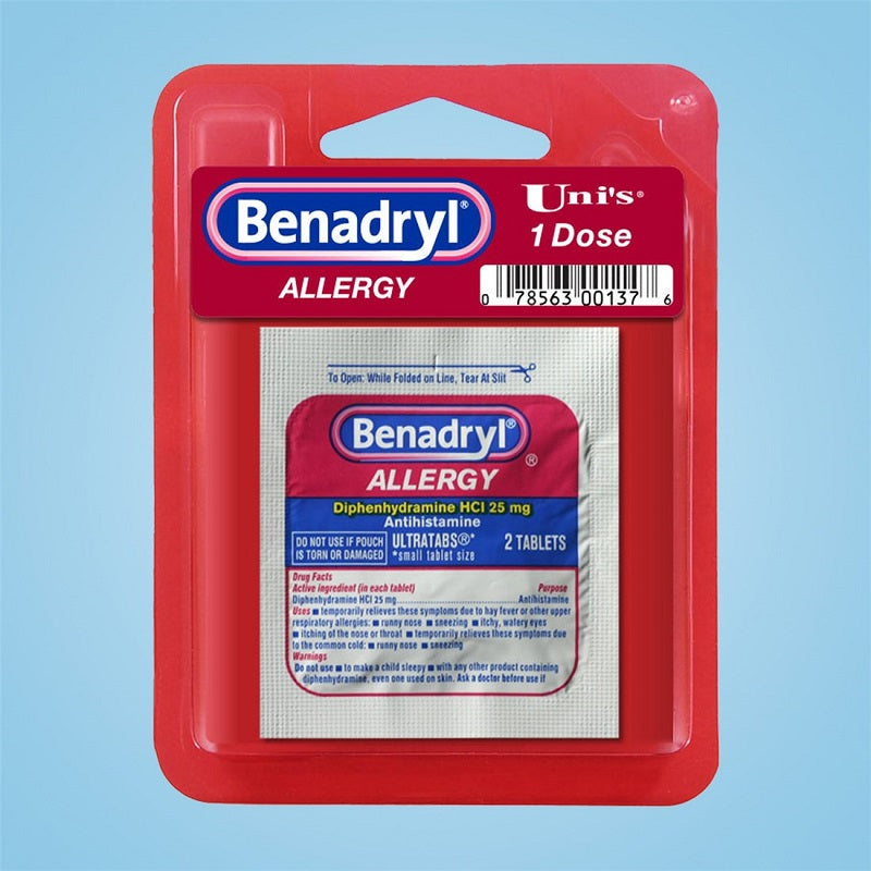 Uni's Benadryl Allergy Relief Tablets 2ct – Taste it! Market