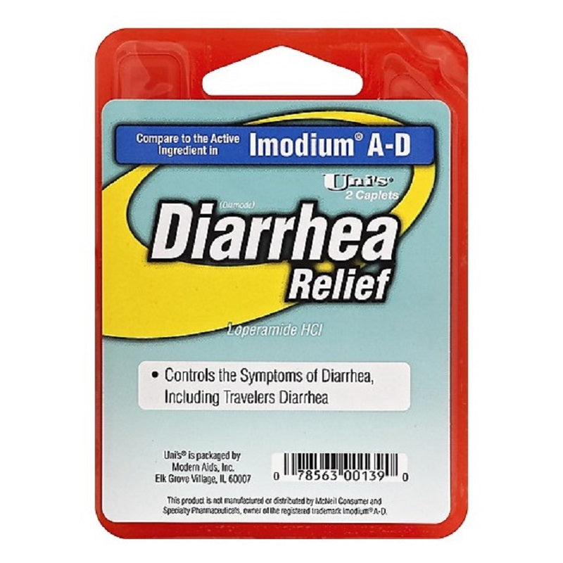 Uni's Diarrhea Relief Caplets 2ct – Taste it! Market